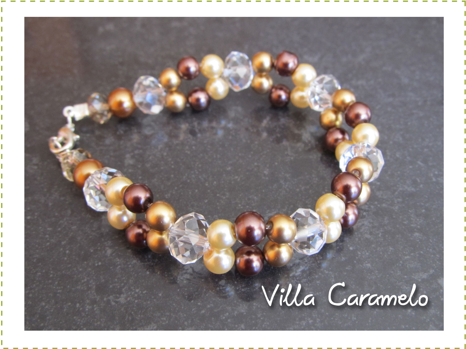 Villa Caramelo: Pulseras de Perlas
