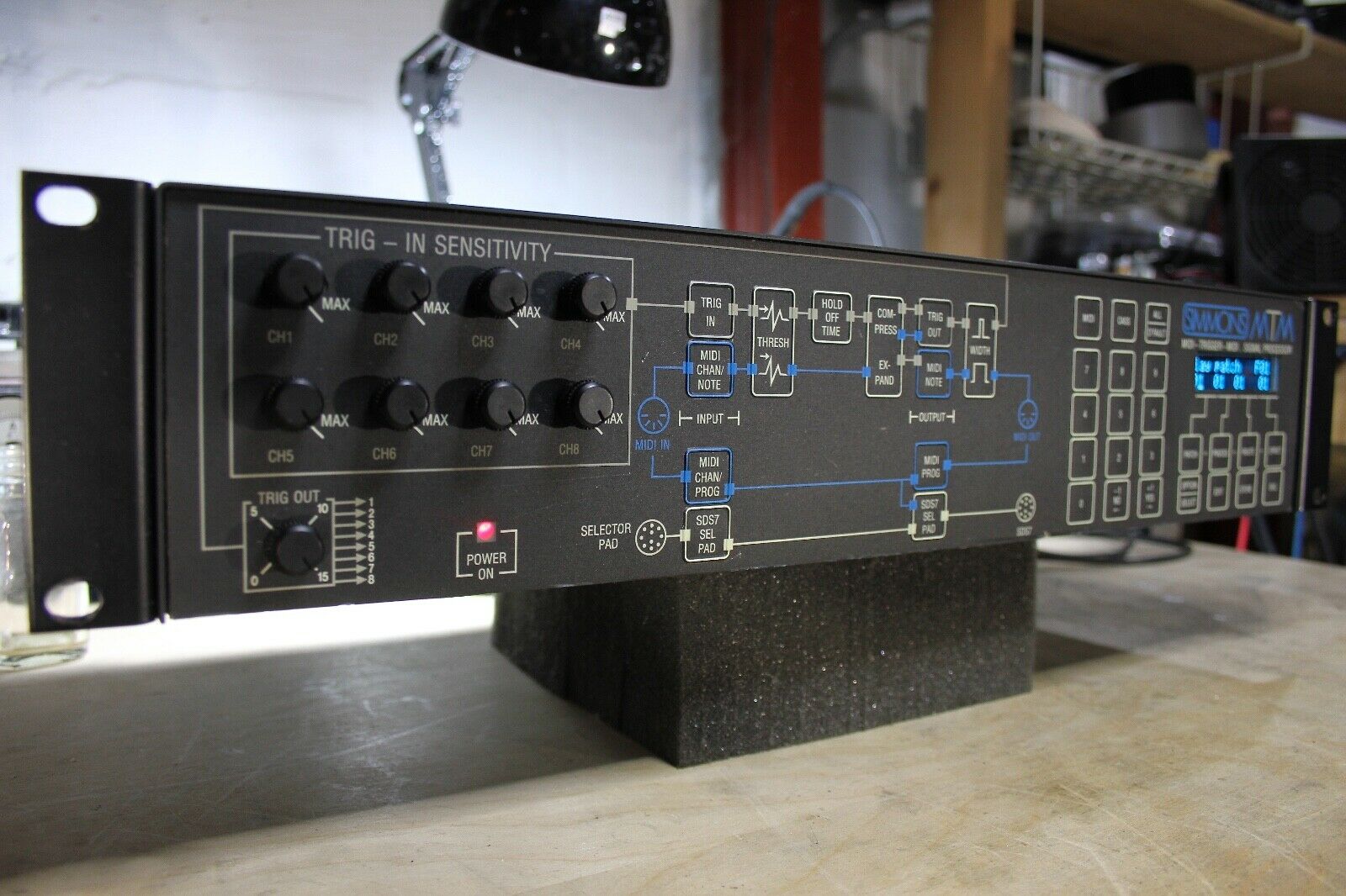 MATRIXSYNTH: SIMMONS ELECTRONIC DRUMS MTM MIDI INTERFACE-REFURBISHED ...