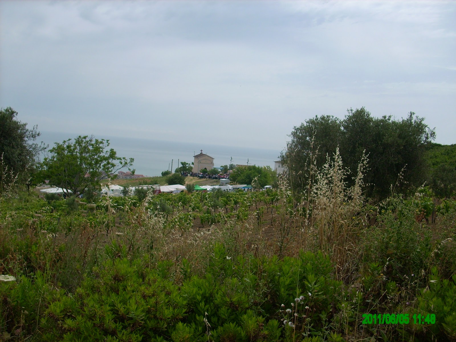 Strongolesi nel Mondo: Veduta della Marina di Strongoli dal Santuario ...