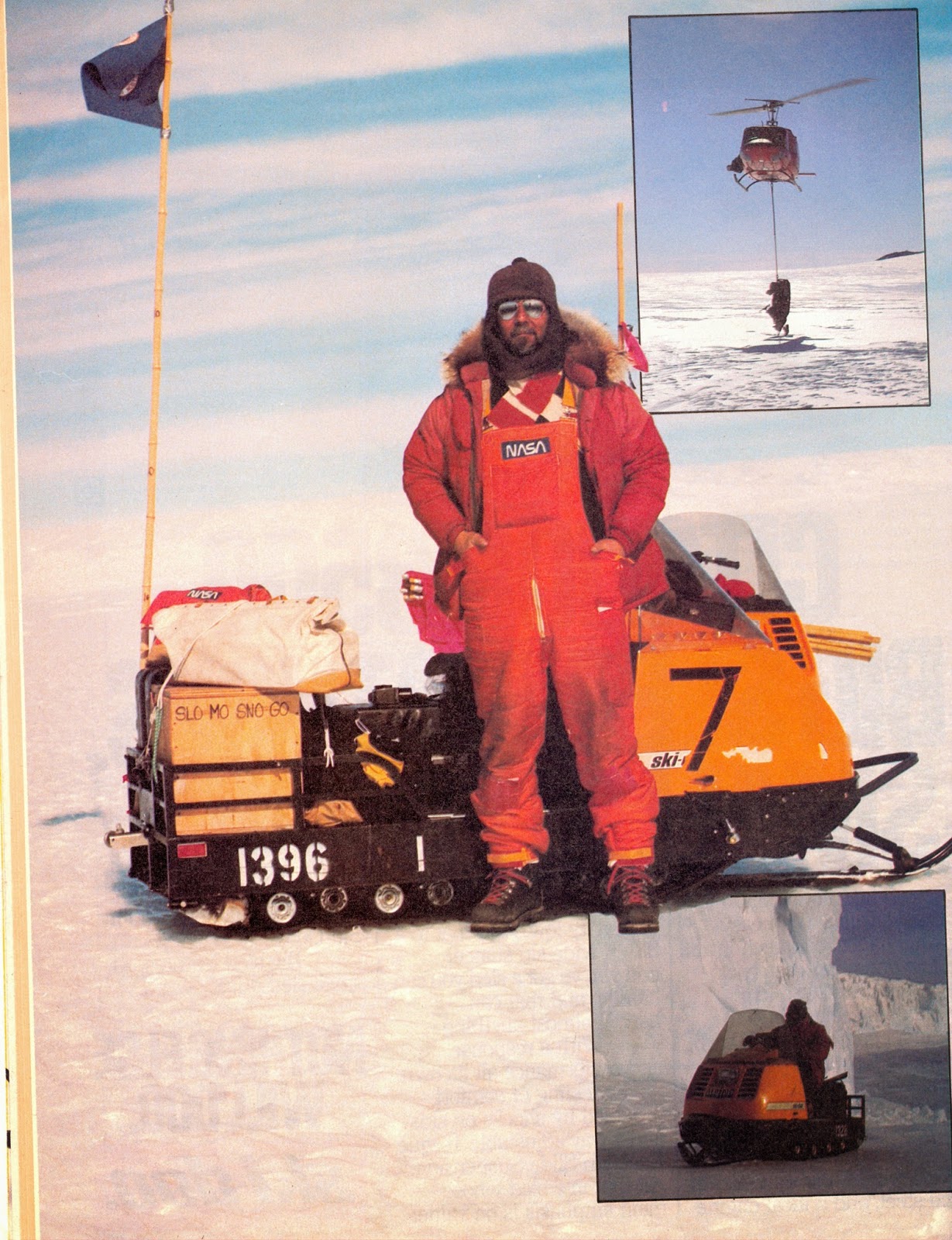 CLASSIC SNOWMOBILES OF THE PAST: SNOWMOBILING ANTARCTICA