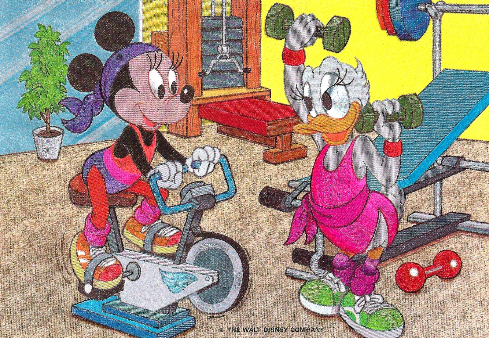 My Favorite Disney Postcards Metallic Minnie Mouse And Daisy Duck At my-favorite-disney-postcards-metallic-minnie-mouse-and-daisy-duck-at