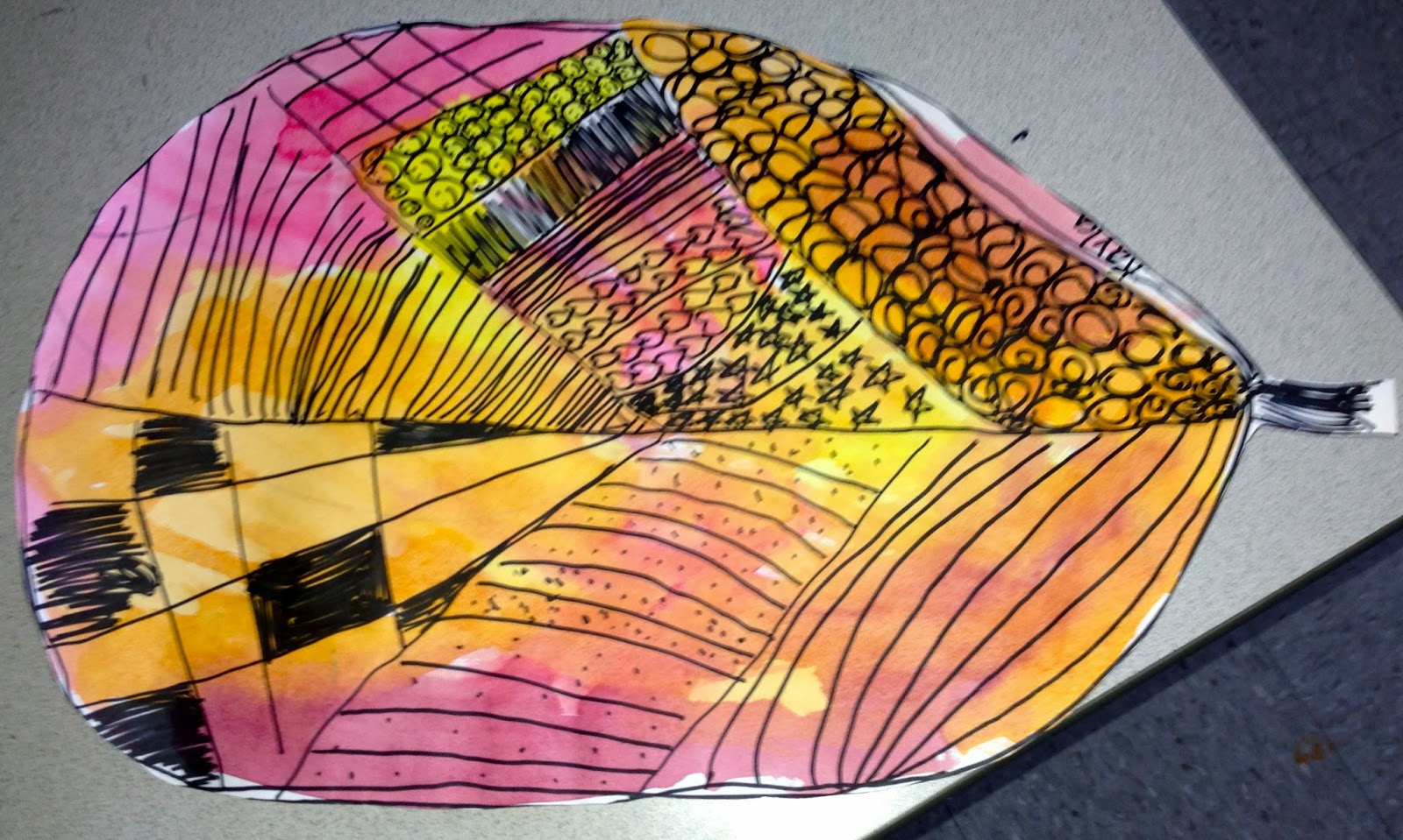 Expression of Imagination: Fall Art by Second Grade