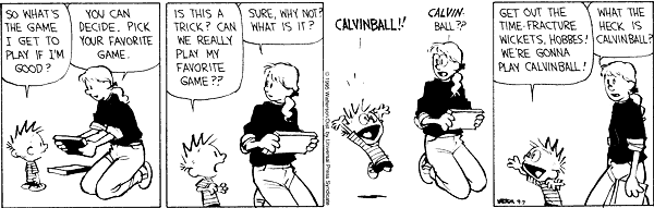 Experimental Theology: Search Term Friday: Salvation By Calvinball Experimental Theology: Search Term Friday: Salvation By Calvinball