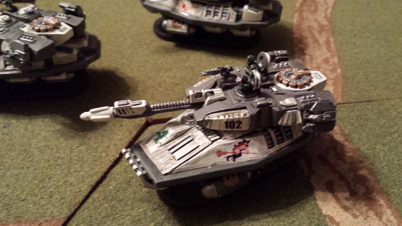 Painted Arc Fleet Armor by Mike Wikan