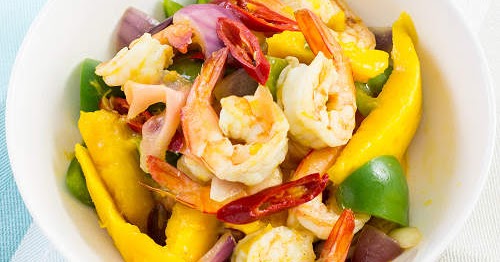 Stir Fried Prawns with Mango | Christine's Recipes: Easy Chinese ...