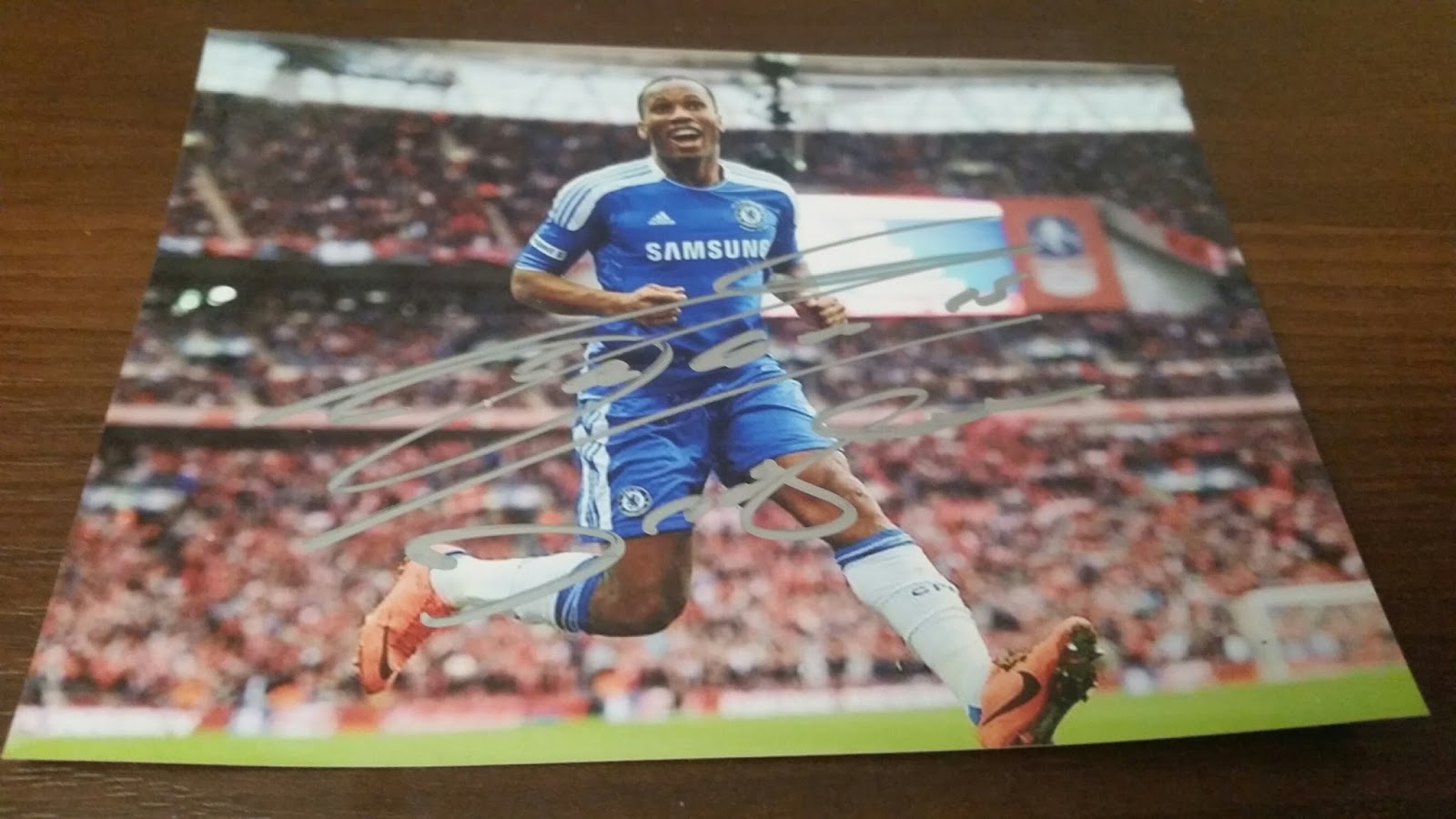 Autograph VIP: Didier Drogba, an Ivorian professional footballer who ...