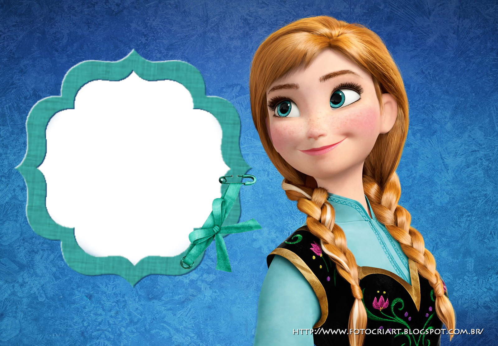 Fotocriart: Molduras do filme Frozen - Uma aventura congelante