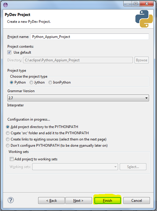 Appium Python - Executing 'Appium-Webdriver' automation script on ...