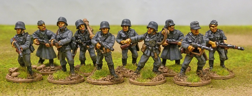 Metal Mercenaries: GALLERY: WWII 28mm Germans in Europe