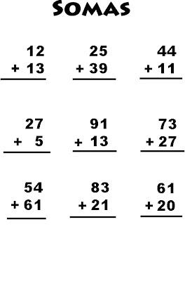 Atividades e contas para imprimir e colorir de Somar para 1º ano | LiliCatt