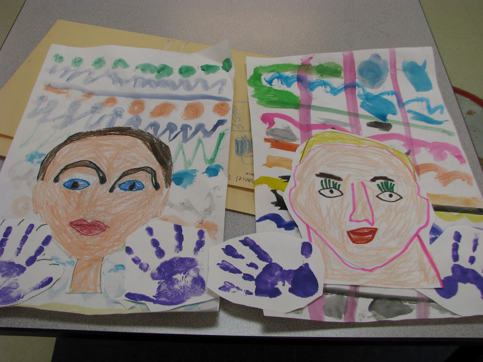 Mrs. Cometto's Elementary Art-spiration!: Kindergarten Self-Portraits