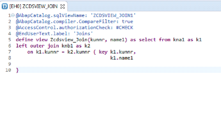 SAP Technical: HOW to USE joins in ABAP CDS views