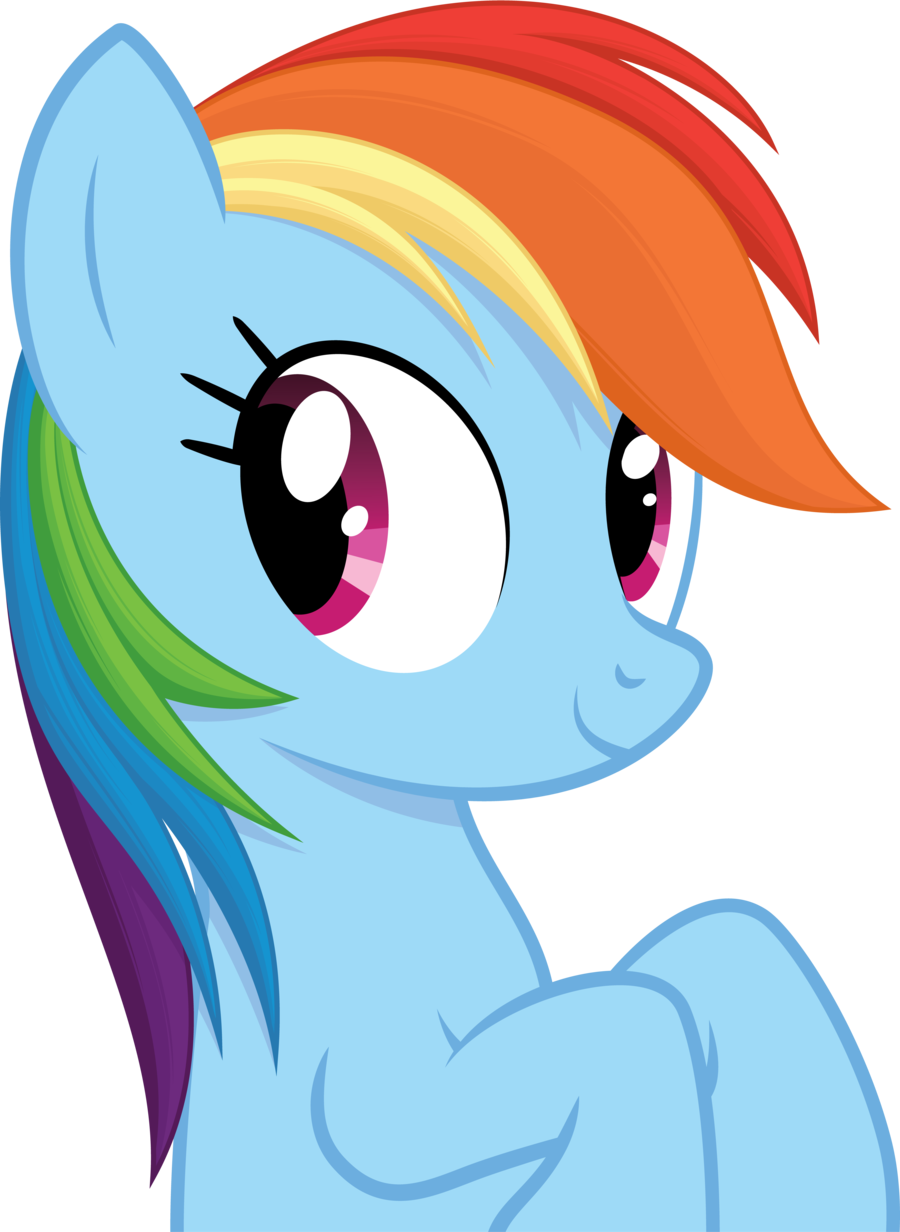 ¡Aqui faltan ponys!: Rainbow Dash