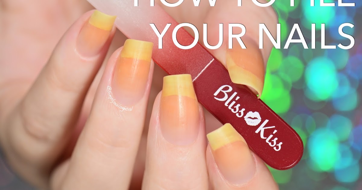 Simply Nailogical: How to file and shape your nails