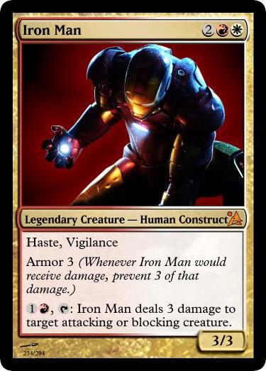 MadOlaf's Magic Cards: Card of the Day - Iron Man