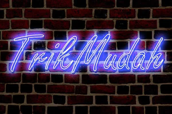 Trikmudah: Membuat Efek Lampu Neon di Photoshop