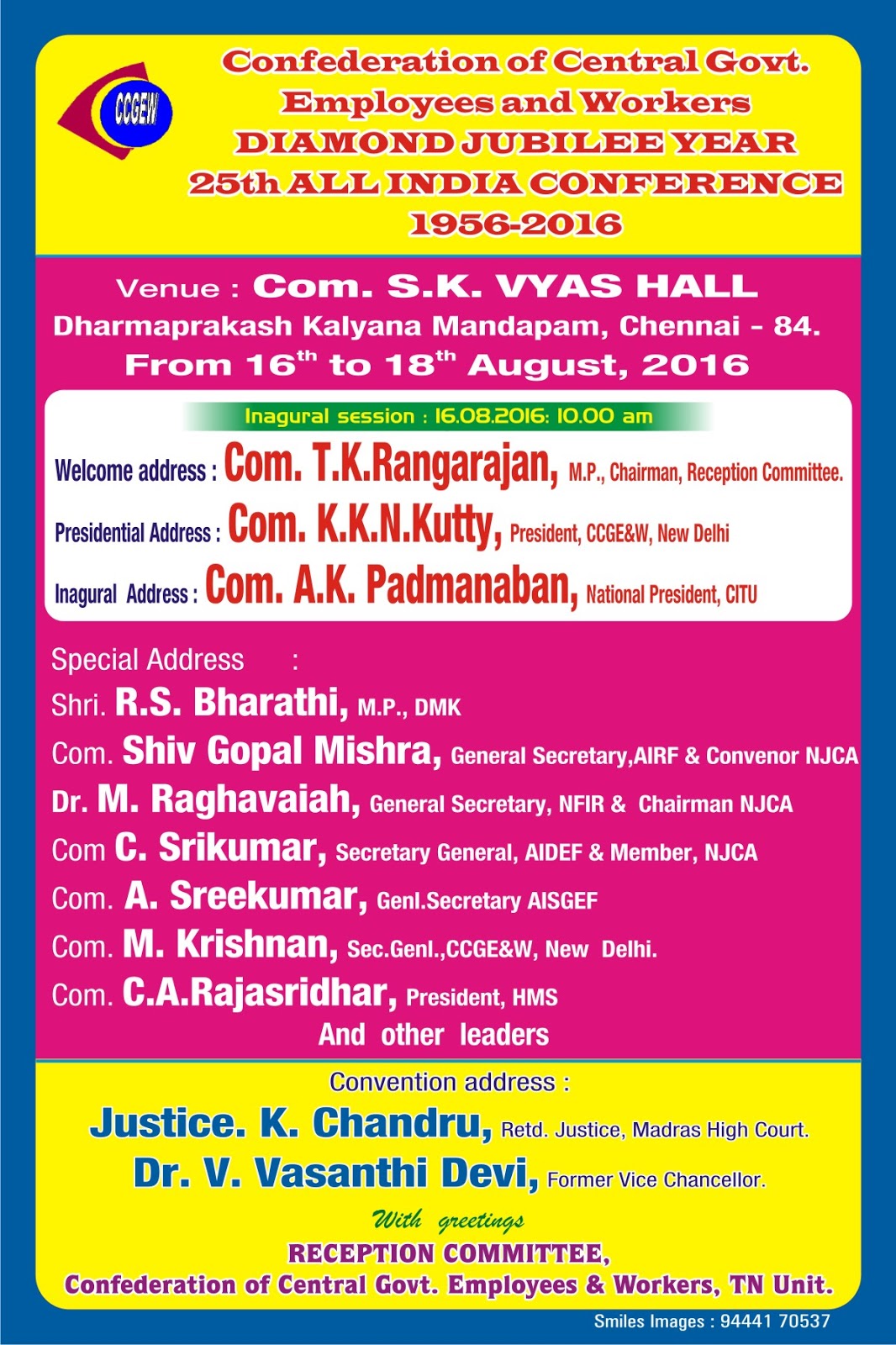 ALL INDIA POSTAL EMPLOYEES UNION GROUP C, TN CIRCLE, CHENNAI 600 002 ...