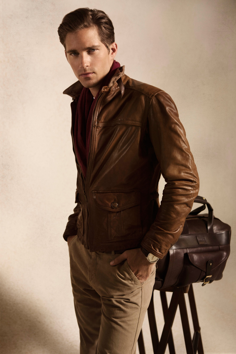 Madeleine Rose Yen: Simple Coat For Men's | Massimo Dutti September ...