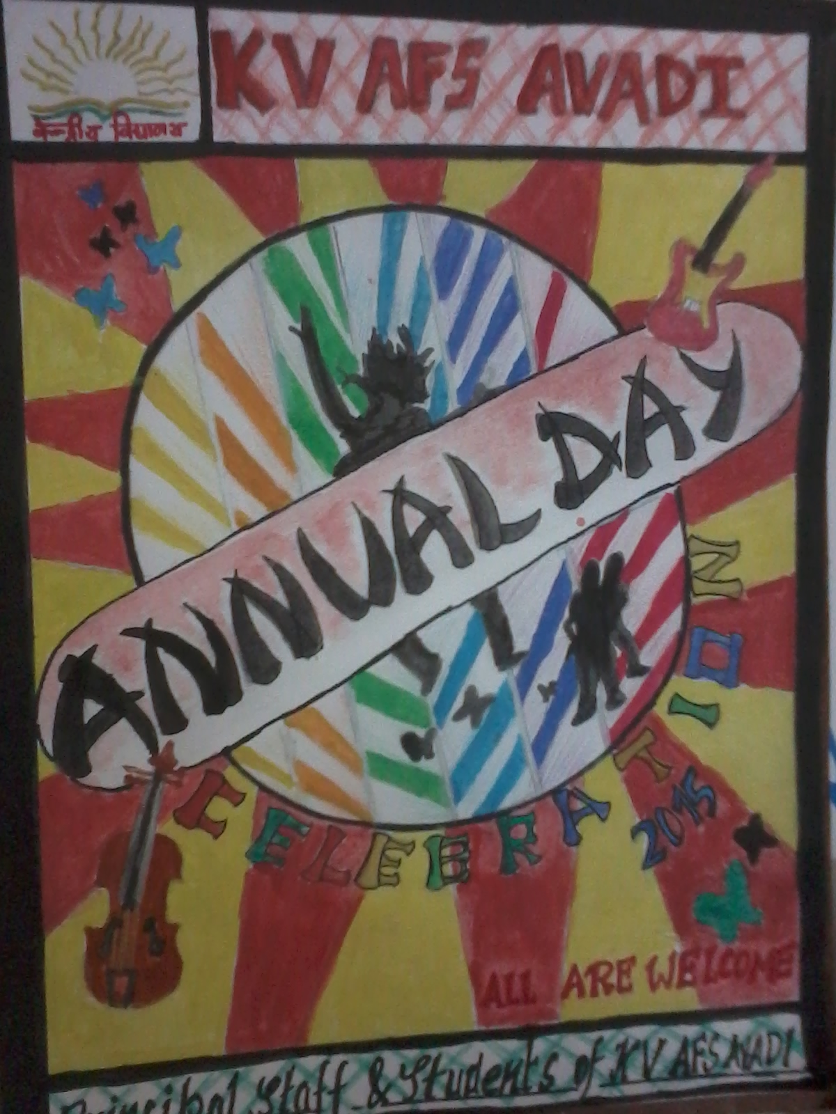 ART Palettes: Annual Day Posters made by Students