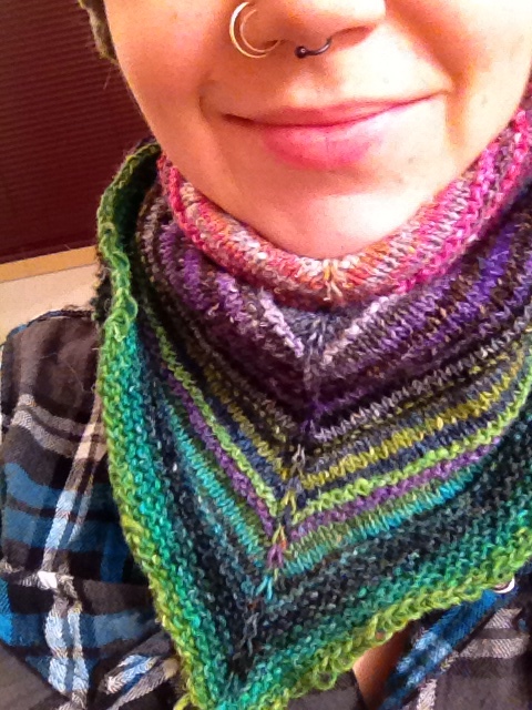 KNIT ALL THE THINGS!: Noro Striped Scarf of AWESOMENESS!