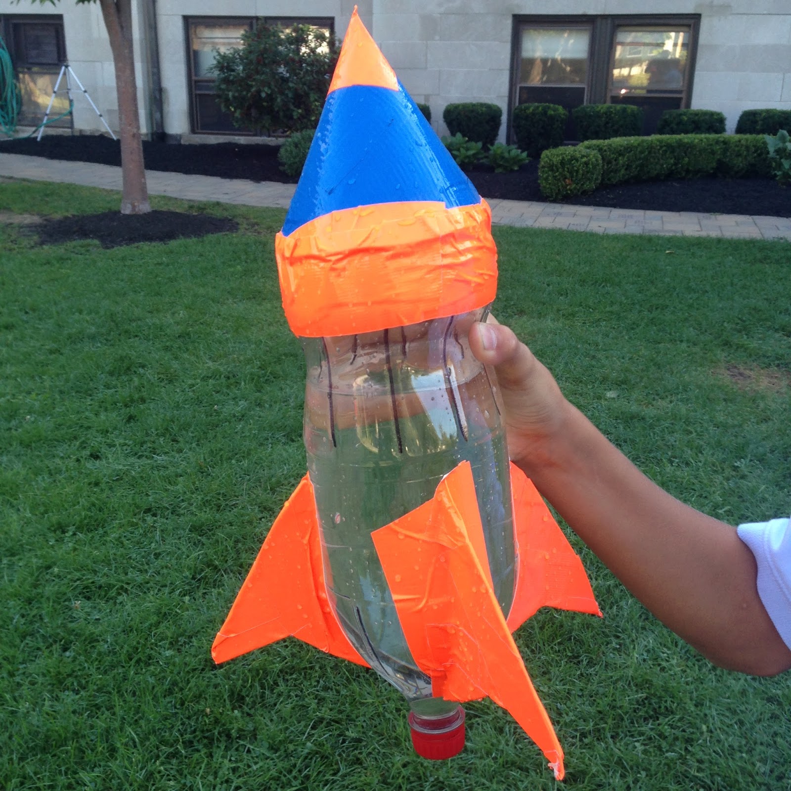 Mr.Kreutinger's Art Room!!!: Water Rockets! - 7th Grade