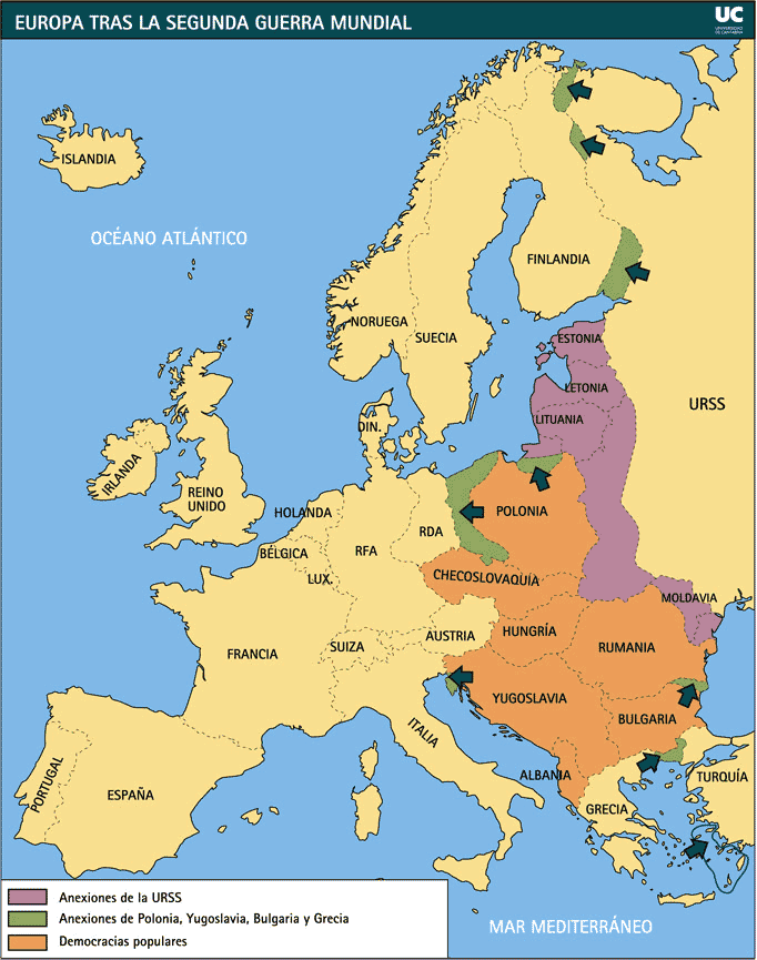 UNIDAD 12.- EL MUNDO BIPOLAR: LA GUERRA FRÍA - CIENCIAS SOCIALES CON CURRO