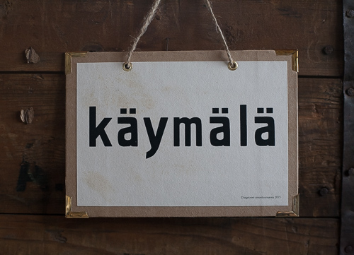 Diagnoosi:sisustusmania: Pieni kylttikauppa