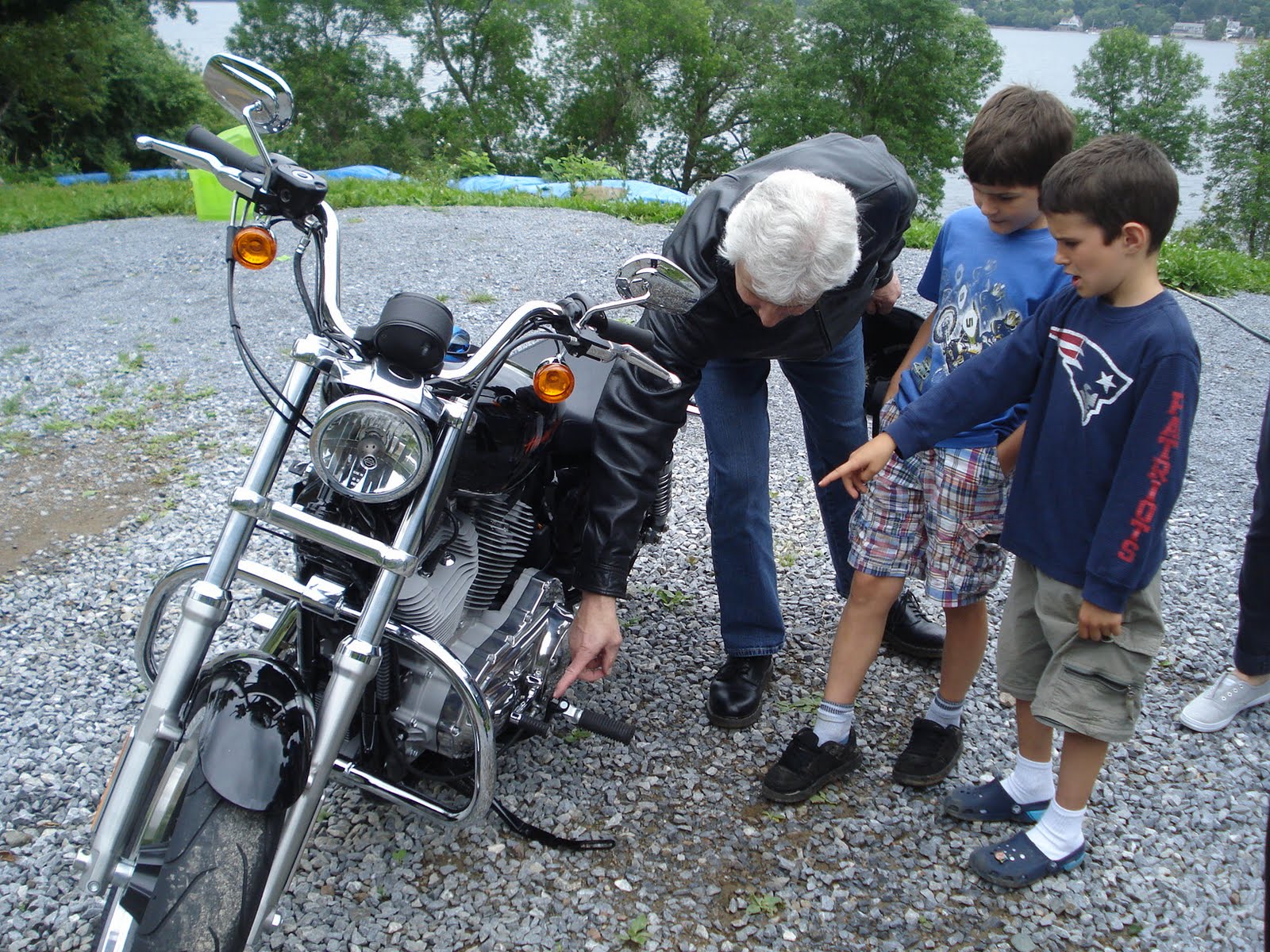 A Hop Skip And A Jump Away My Daddy Rides A Harley