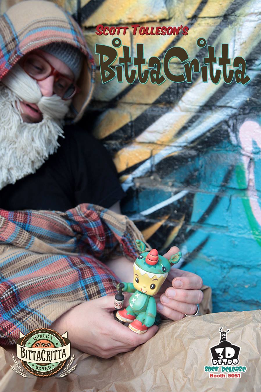 The Blot Says...: SDCC 13 Exclusive Bitta Critta by Scott Tolleson