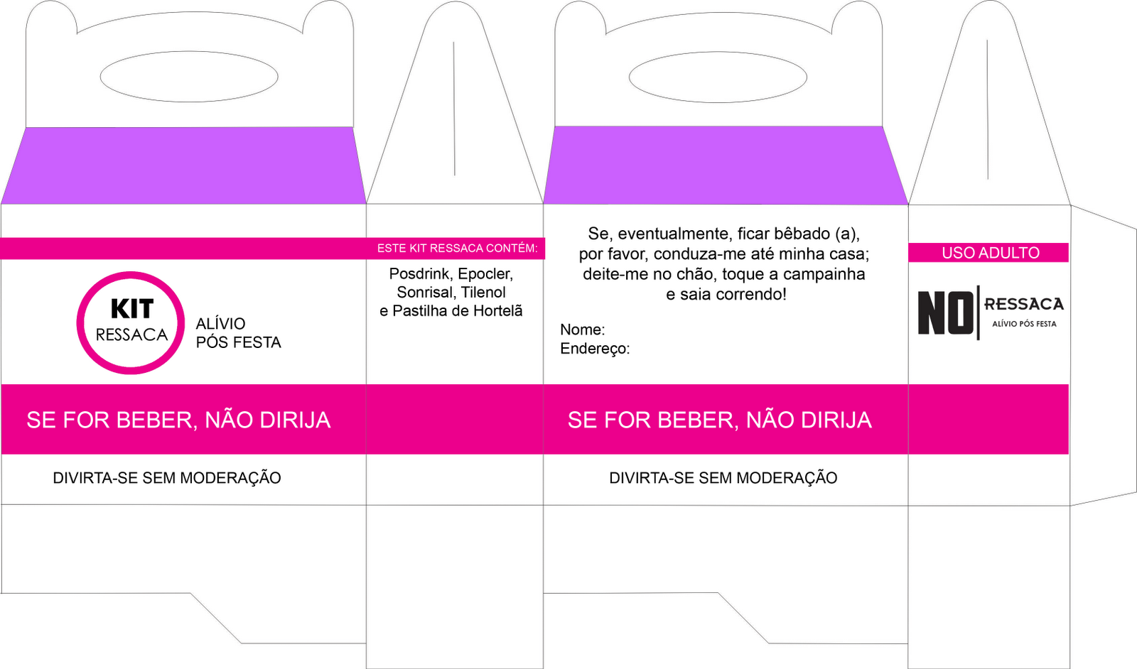 Passatempo da Ana: Kit Ressaca