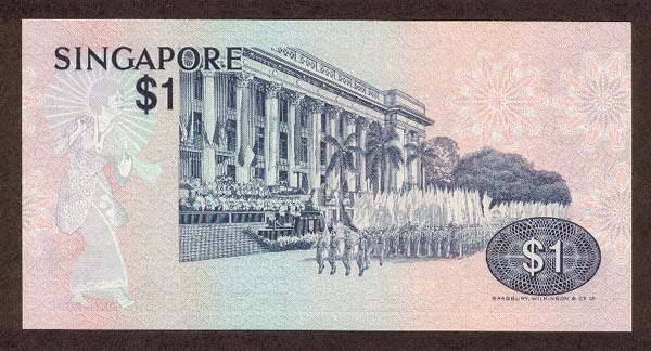 Singapore 1 Dollar banknote Bird Series|World Banknotes & Coins ...