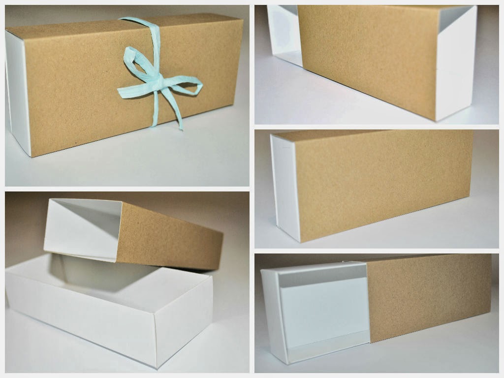 Slider boxes for cookies. Box base with sleeve | Funky Box Studio