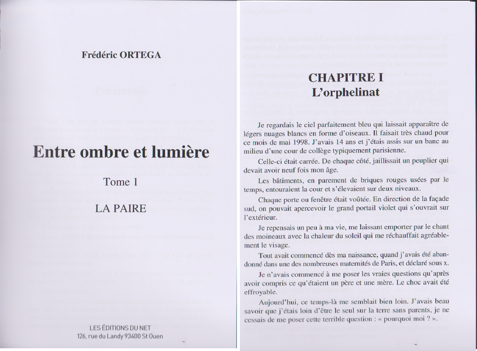 Entre Ombre et Lumière