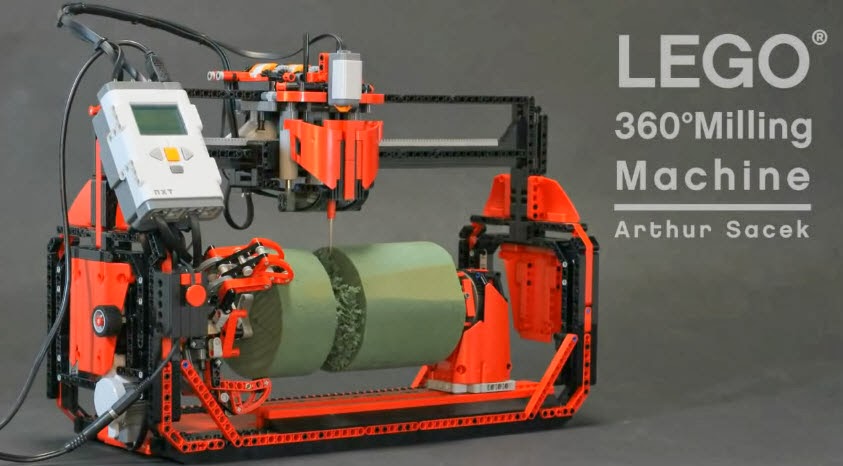 วิธีการทำงานของเครื่องCNC LEGO 360° Milling สำหรับกัดงานโมเดลโฟม3มิติ ...