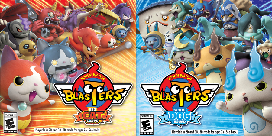 Yo-kai Watch Blasters: Red Cat Corps e White Dog Squad (3DS) é ...