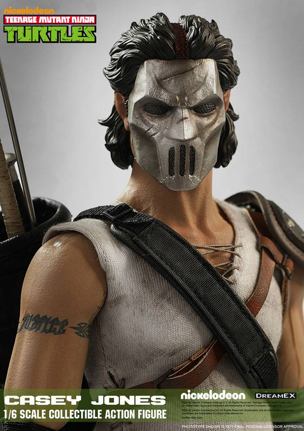 Primeras imágenes de la figura a escala 1/6 de Casey Jones de Teenage ...