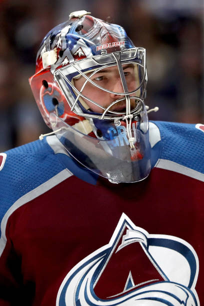 I Love Goalies!: Philipp Grubauer 2018-19 Mask