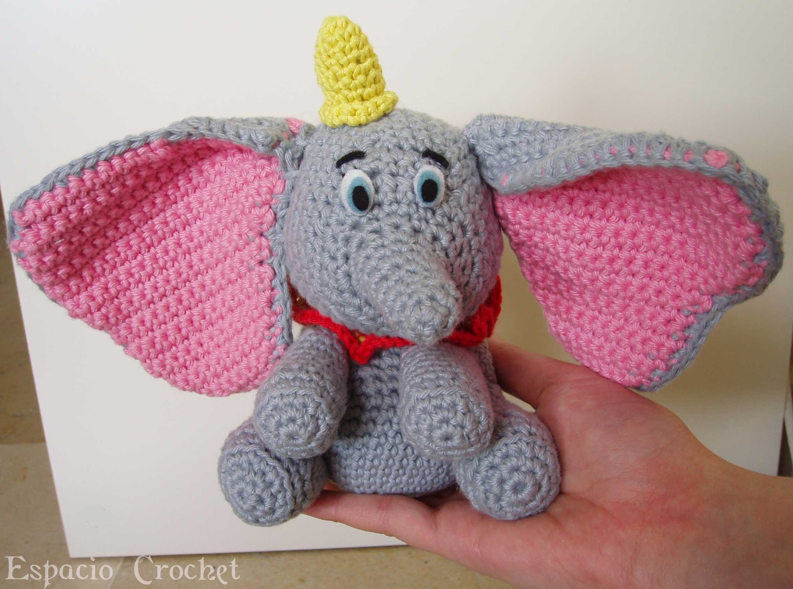 Espacio Crochet: Amigurumi Dumbo