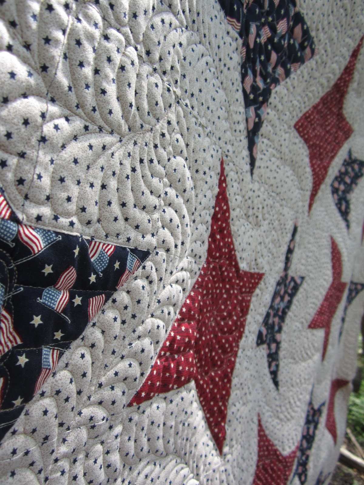 Sue Daurio's Quilting : Project Scrap Attack is complete!!