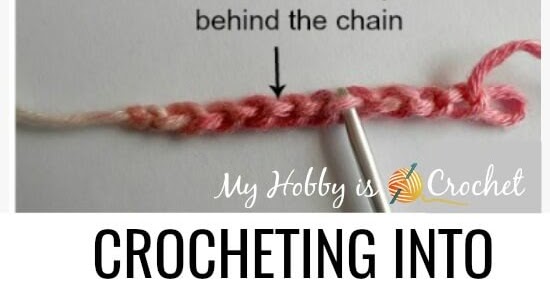 My Hobby Is Crochet: How to Crochet into The Back Bumps of Chains ...
