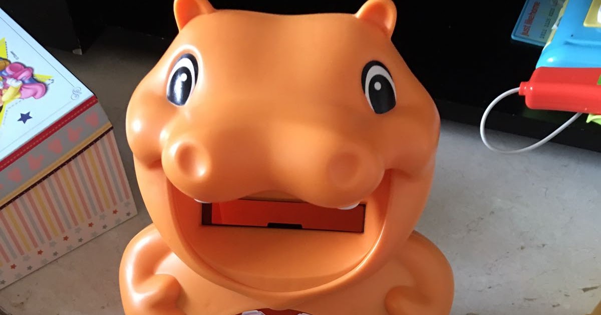 MYBUNDLETOYS2: PLAYSKOOL Learnimals Color Me Hungry Hippo