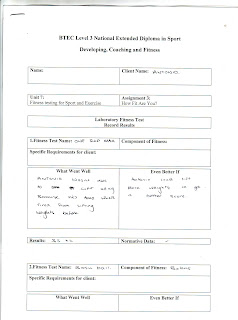 Fitness Testing For Sport And Exercise: Fitness tests, Normative data ...