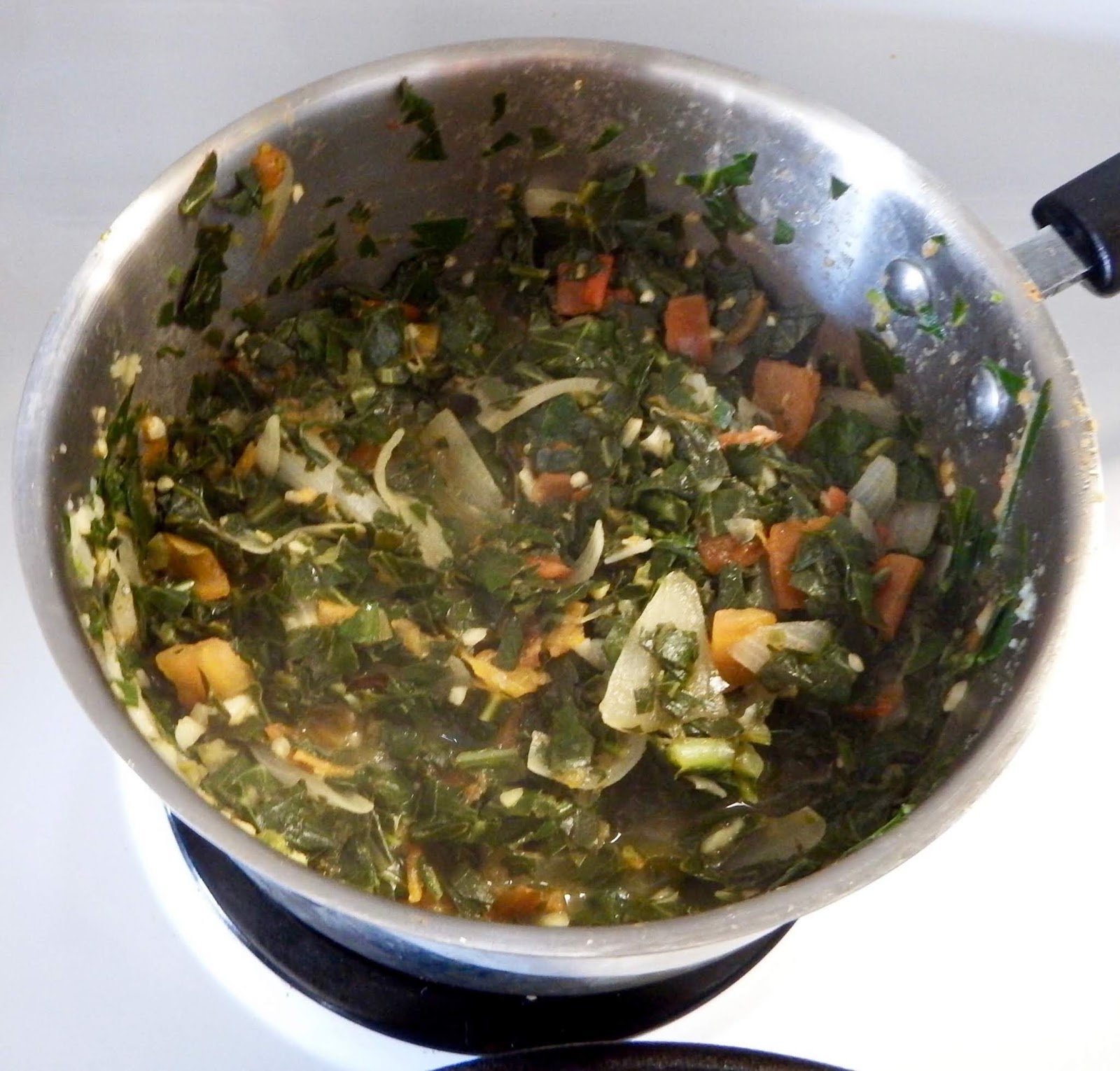 Food By Bram: Gomen Wat (Ethiopian Braised Collard Greens)