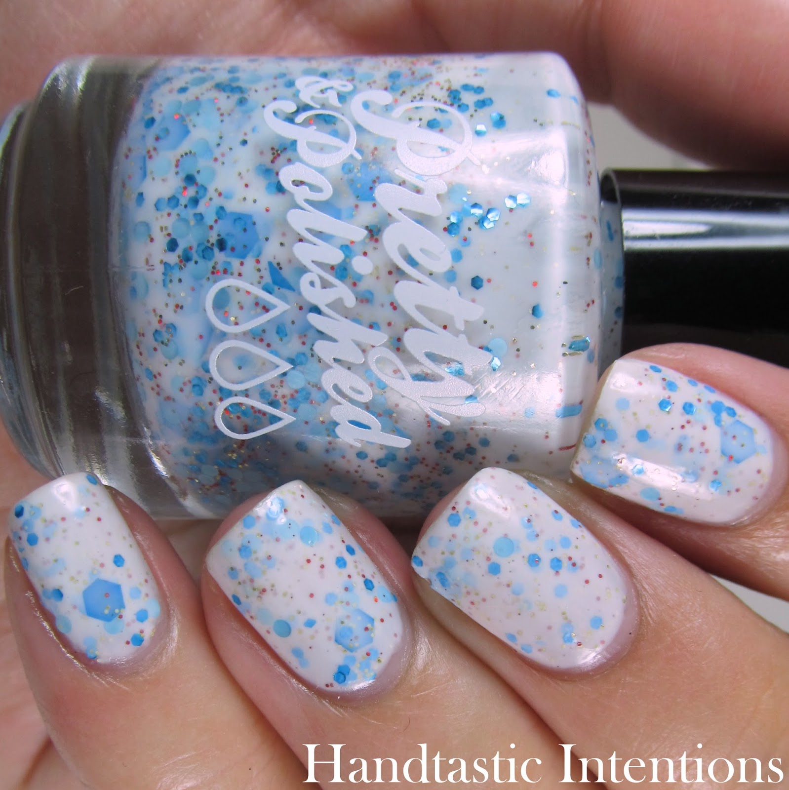 Handtastic Intentions: Pretty & Polished Ice Ice Lady and Maleficium