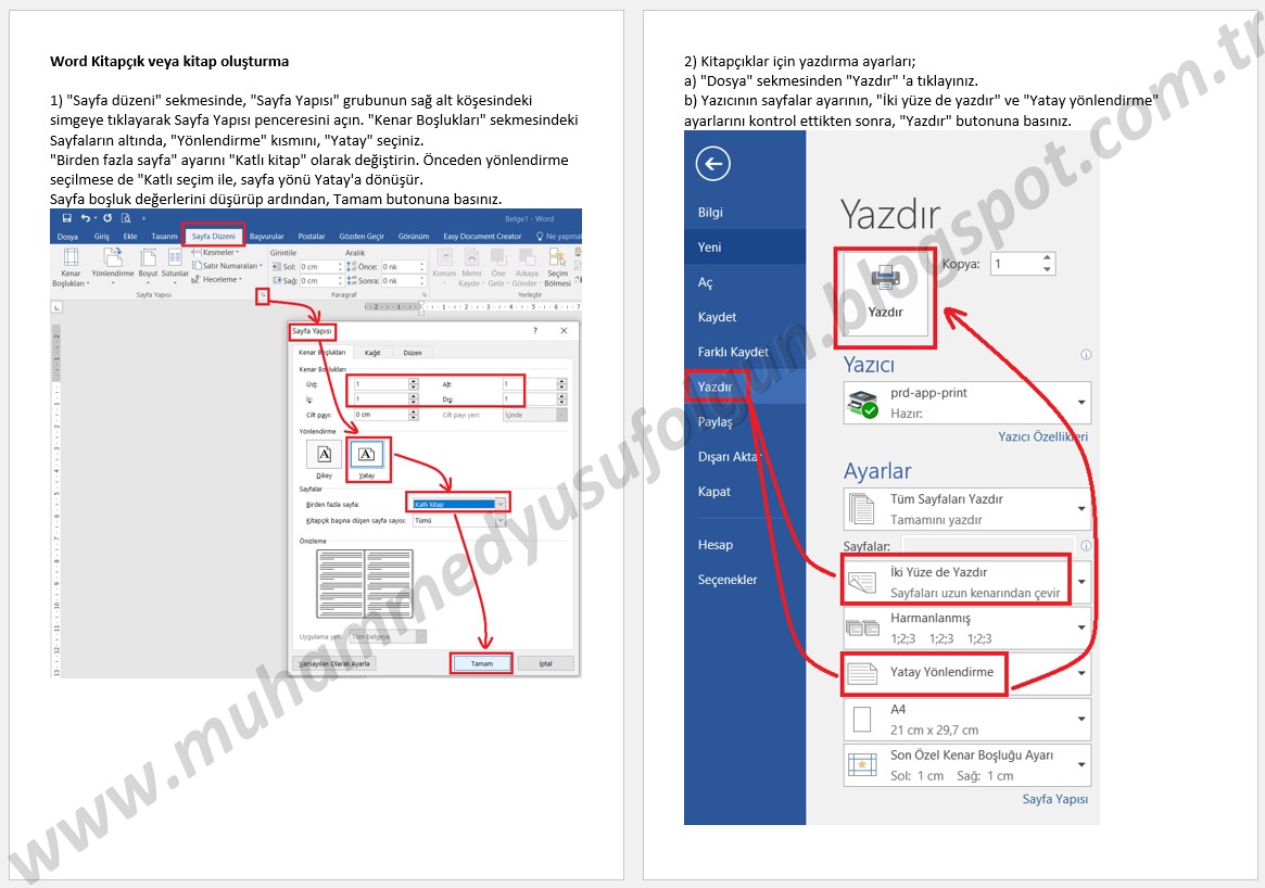Deneyim: Word: Kitapçık veya kitap oluşturma