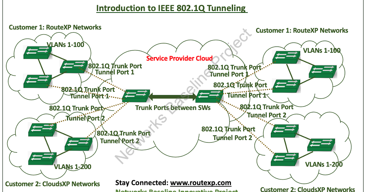 Introduction to IEEE 802.1Q Tunnel - Route XP Private Network Services