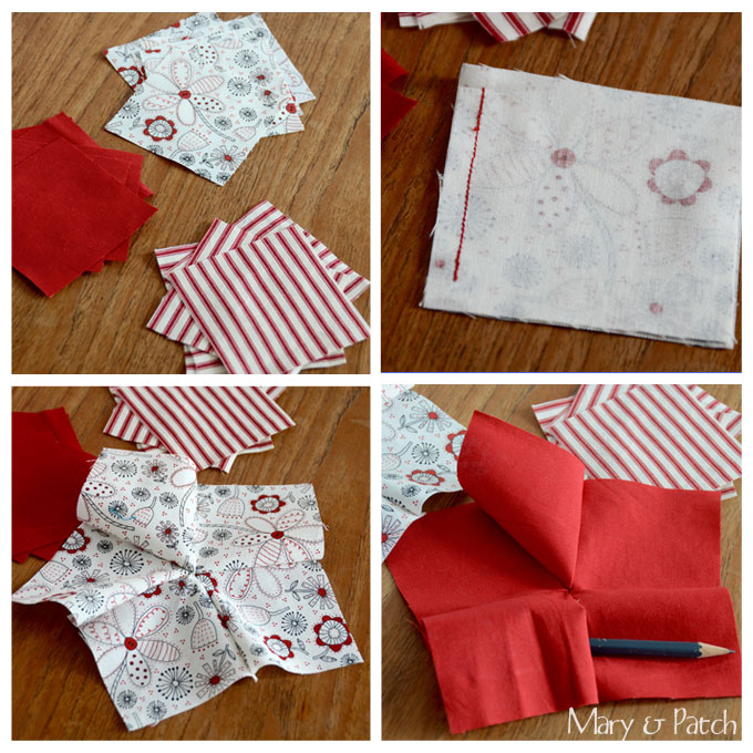 Five pointed star pincushion | Mary & Patch