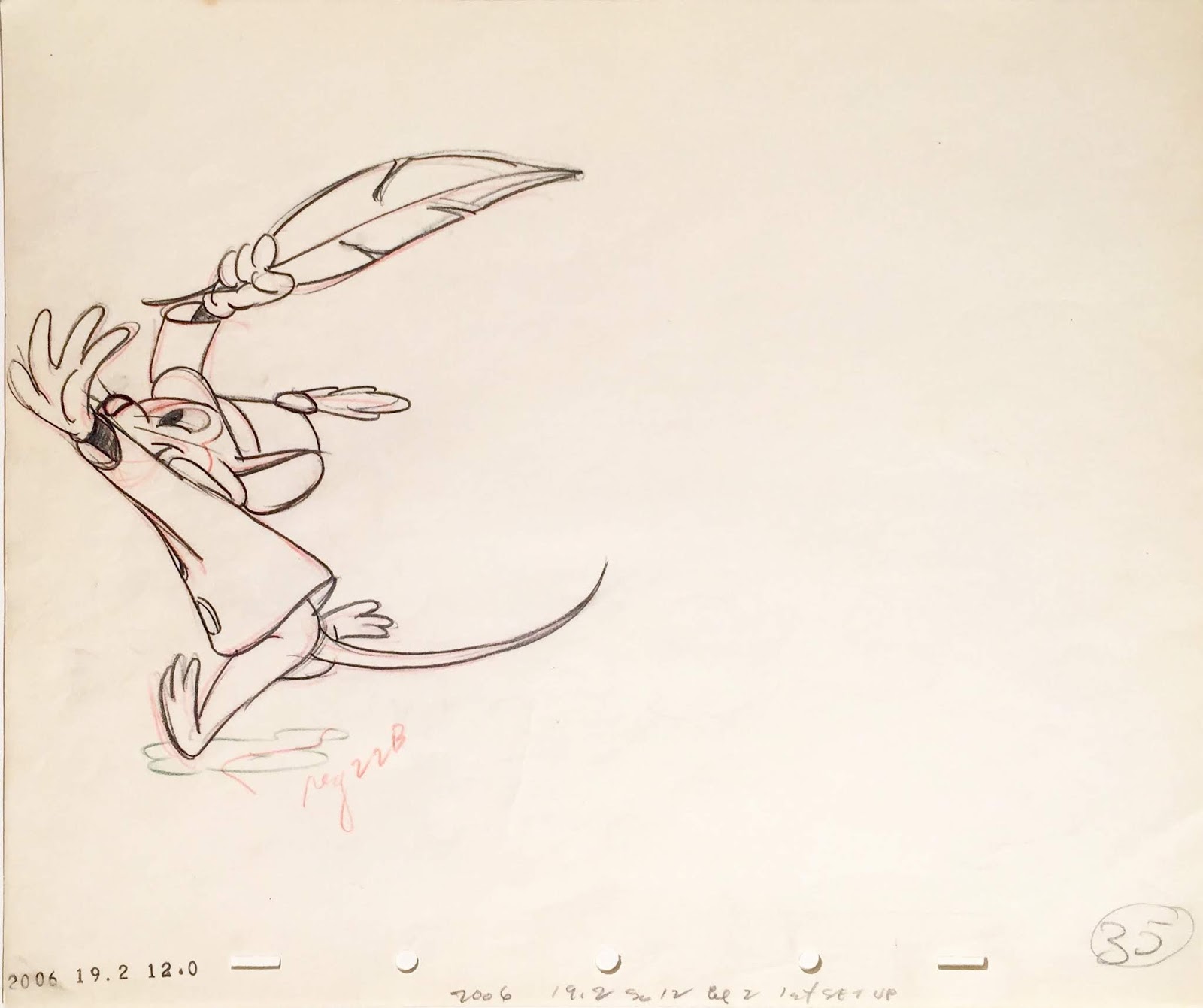 Animation Collection: Original Production Animation Drawings of Timothy ...