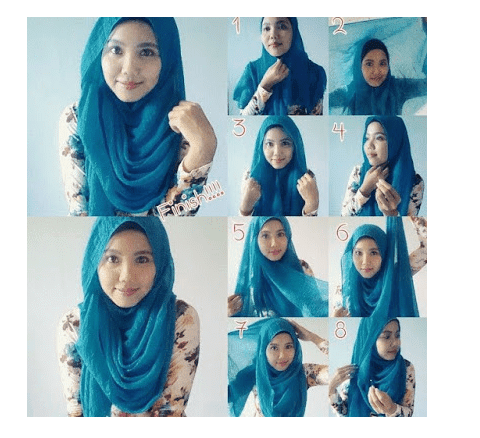 How to Wear Hijab for a Modern and Simple party