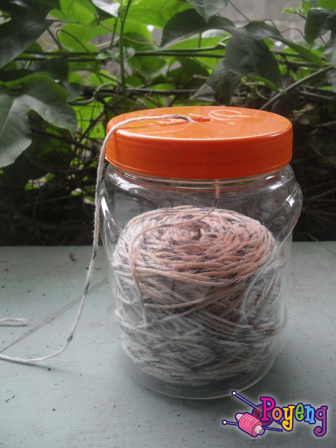 Ajeng Belajar Merajut: How To : Make your own yarn pot